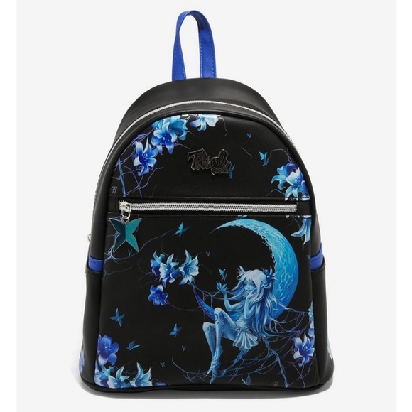Hot Topic | Bags | Nwt Fairies By Trick Blue Fairy Moon Mini Backpack ...